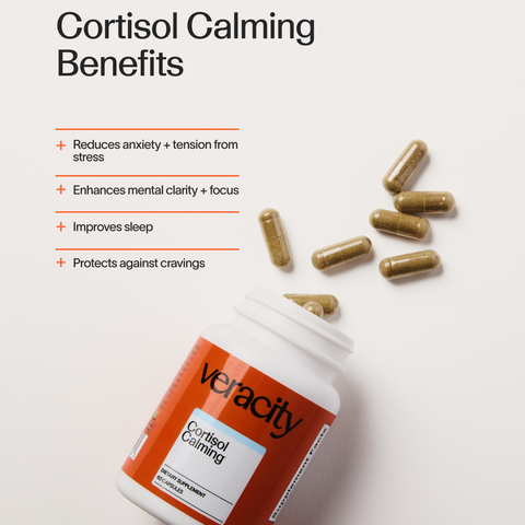 Cortisol Calming | Stress Relief & Sleep Support Supplement | Veracity